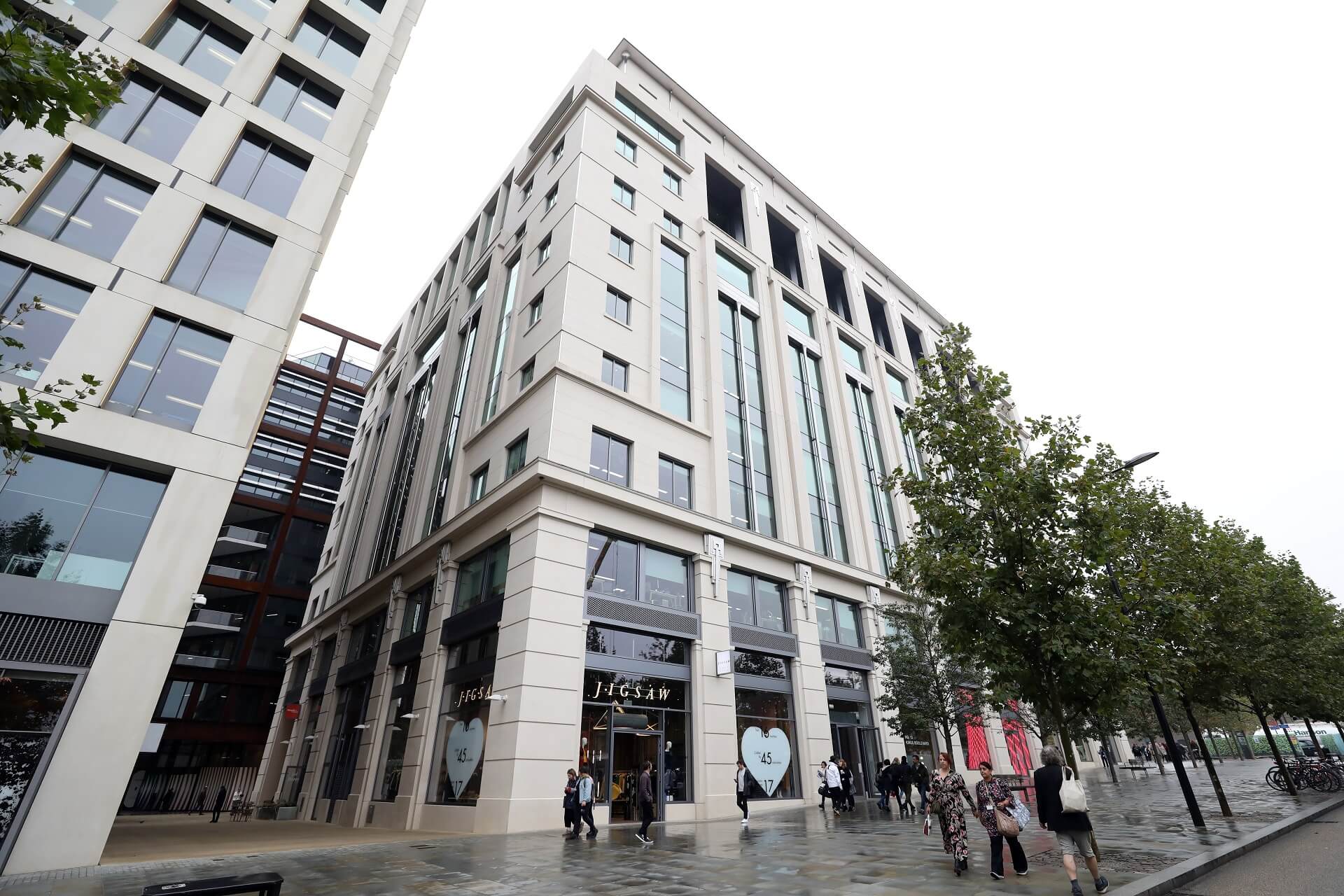 Commercial Entrance Matting At Three Pancras Square | INTRAsystems