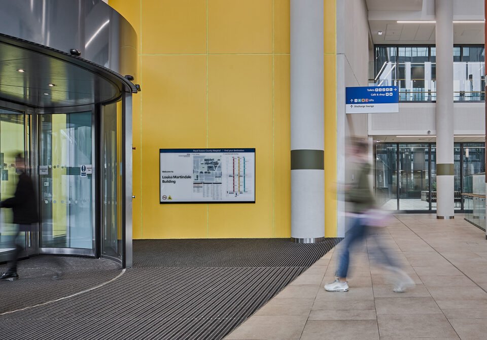 Performance Entrance Matting at Royal Sussex Hospital